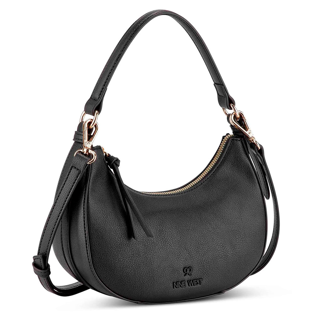 Cartera crossbody Nine West color negro para dama