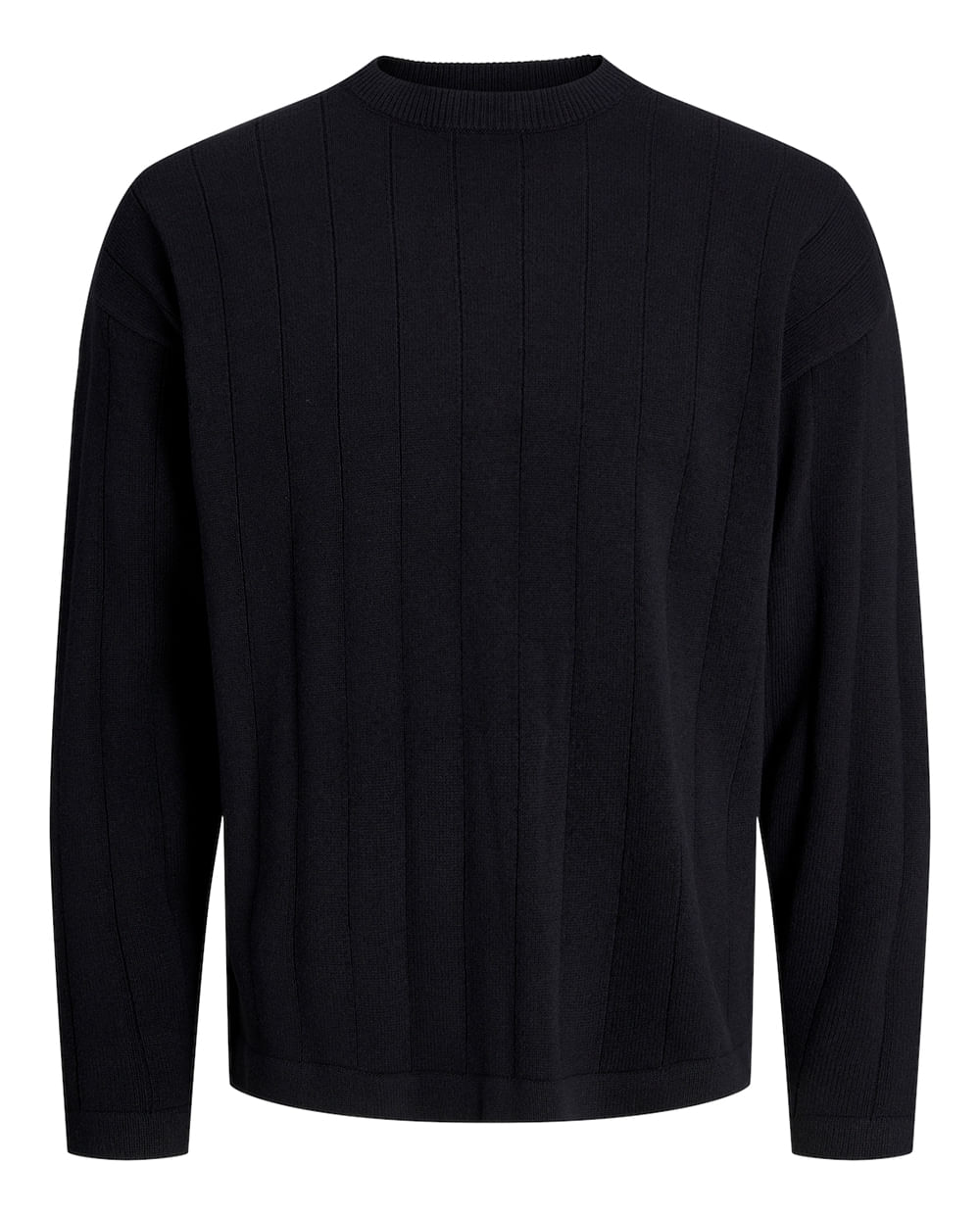 Suéter básico con textura para hombre