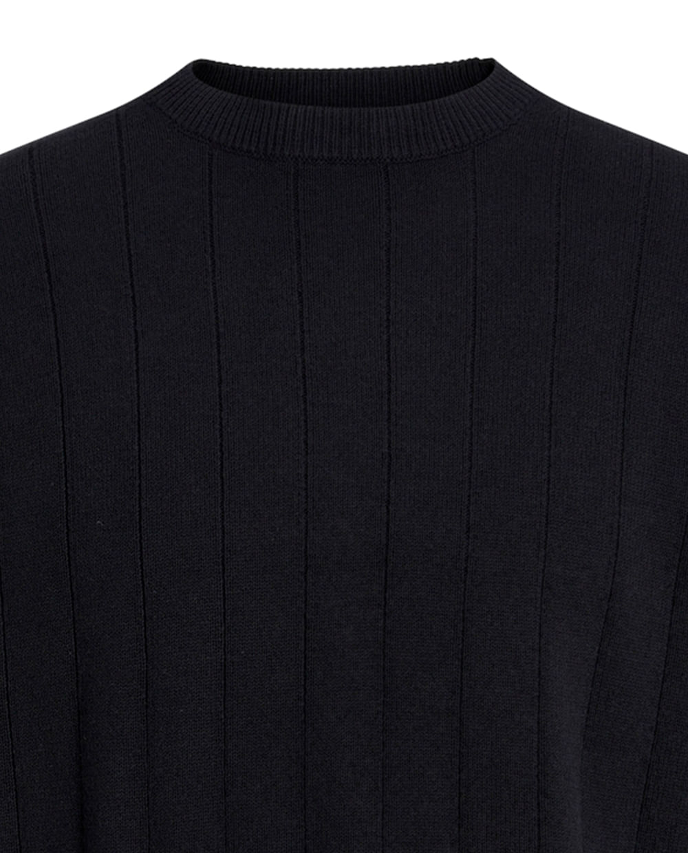 Suéter básico con textura para hombre