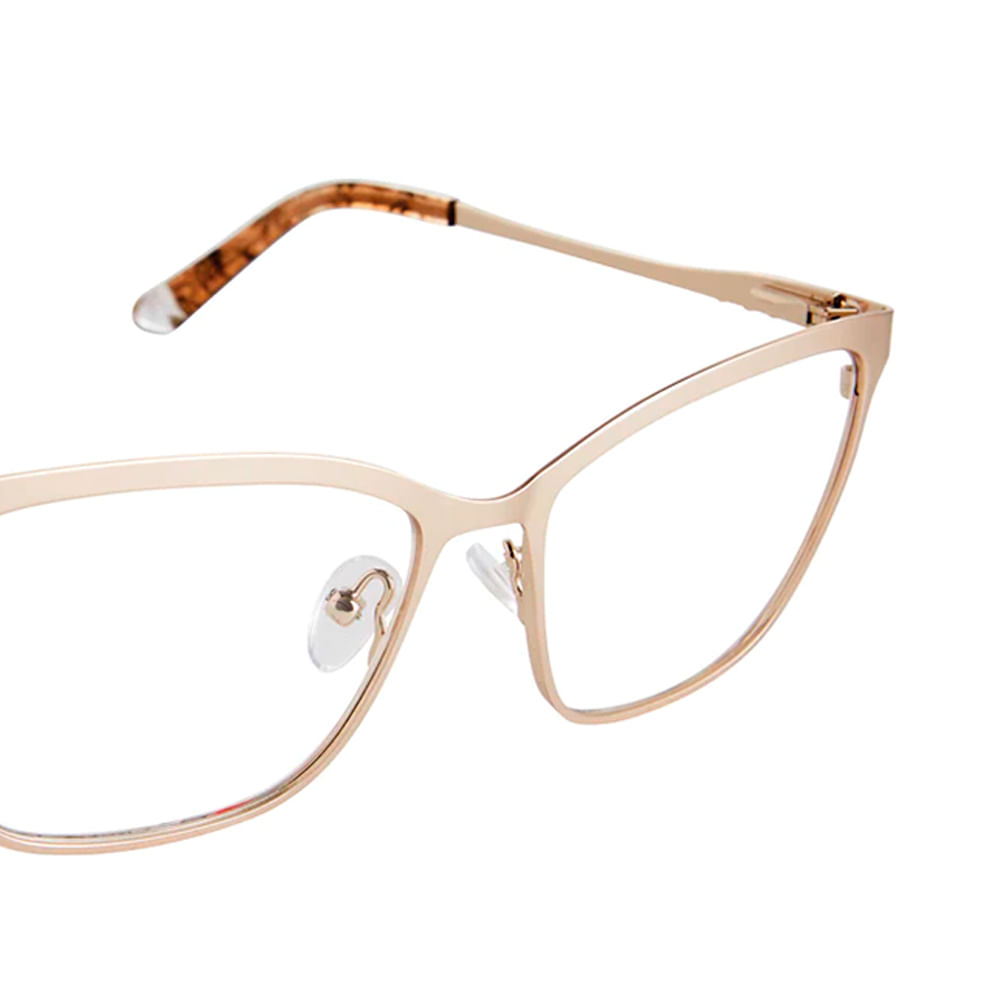 Aro completo cuadrado Elizabeth Arden metal para mujer