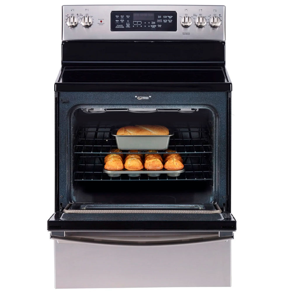 Estufa eléctrica General Electric 76 cm (30") JCB840STSS - Siman Guatemala