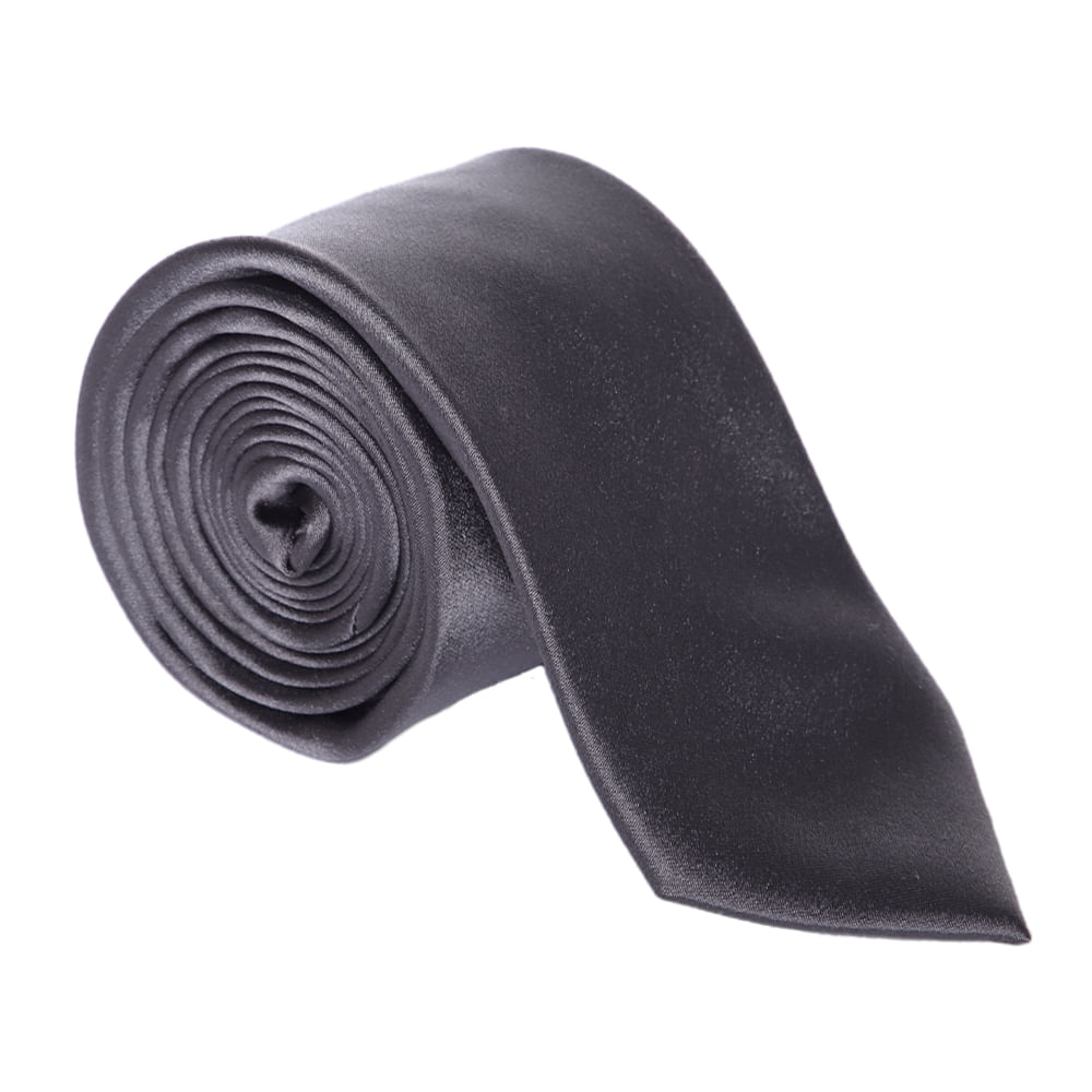 Corbata de seda plateada con textura para hombre - Siman El Salvador