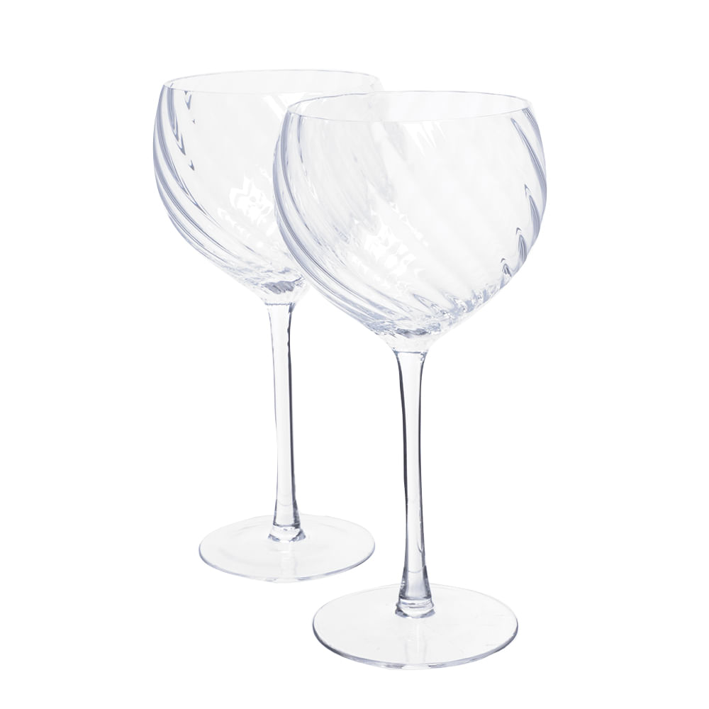 Set de copas infinity para vino 20 onzas
