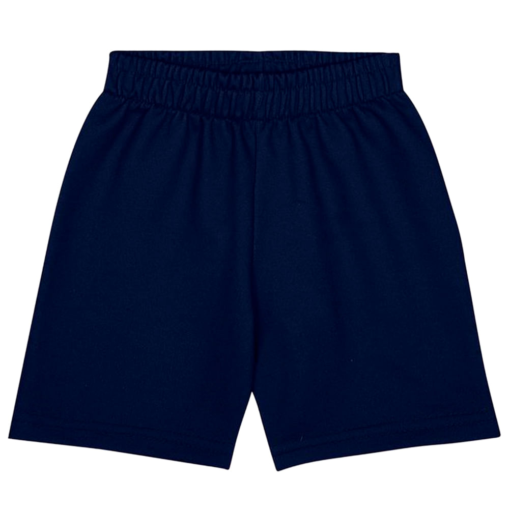 Short azul sólido para niño - Siman El Salvador