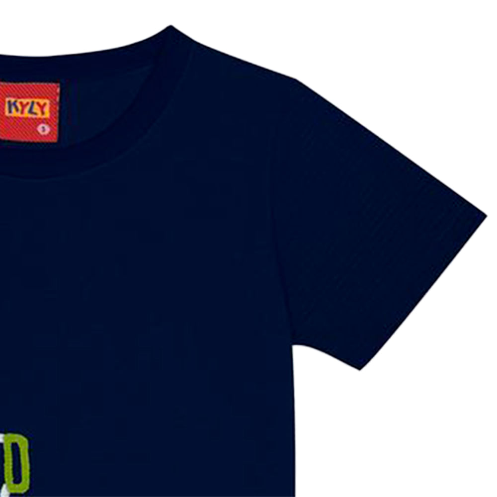 Camiseta azul con estampado para niño - Siman El Salvador