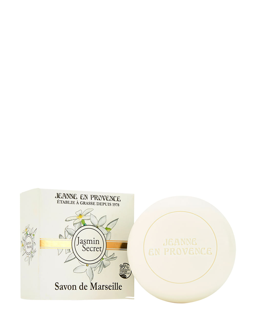 Jasmin Secret Solid Soap 100gr - Siman Costa Rica