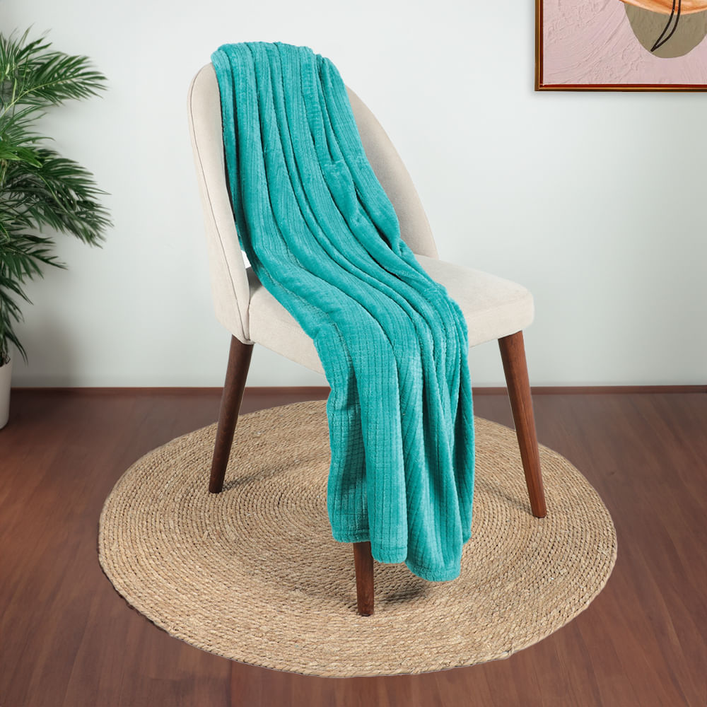 Frazada textura jacquard square 127x178 cm - Siman El Salvador