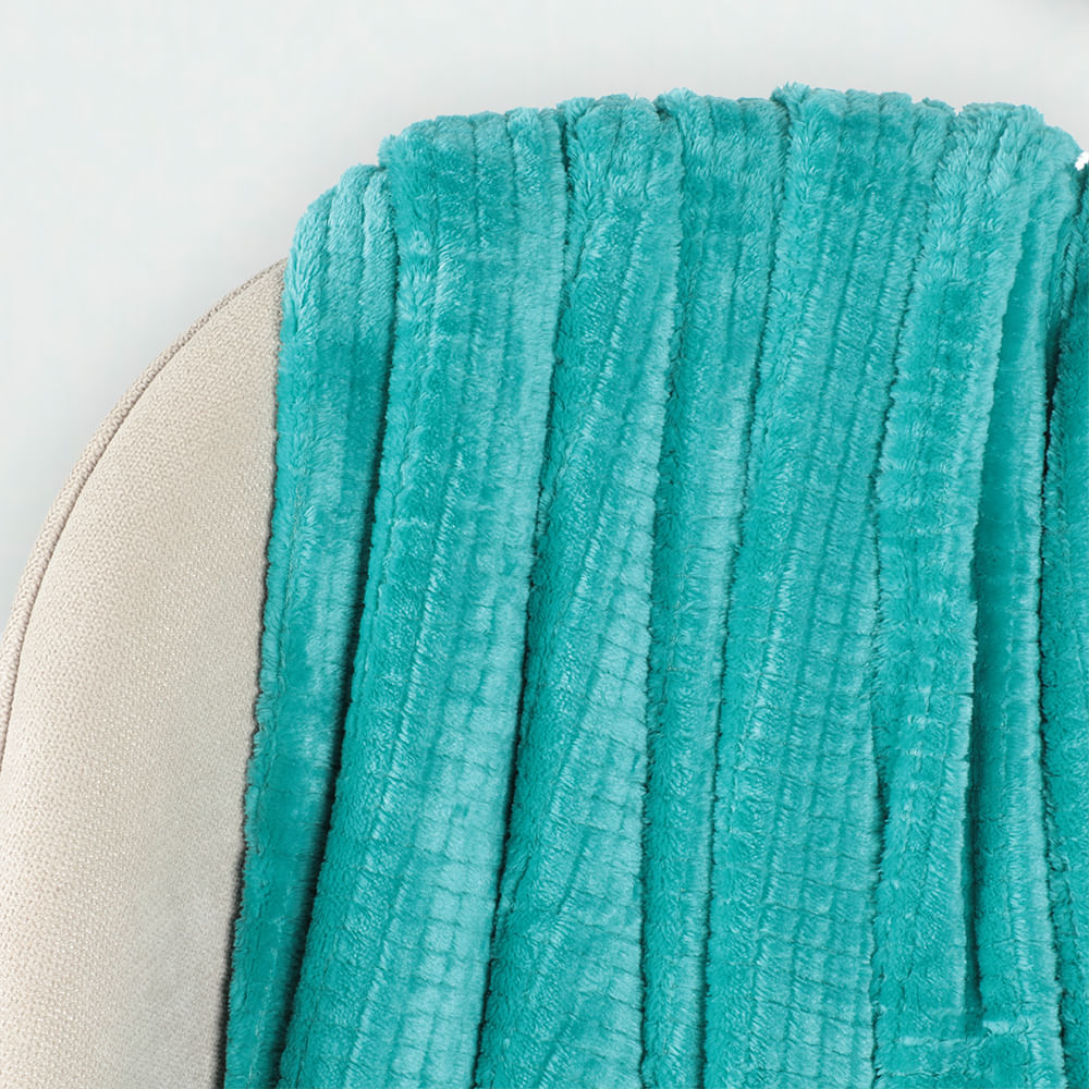 Frazada textura jacquard square 127x178 cm - Siman El Salvador