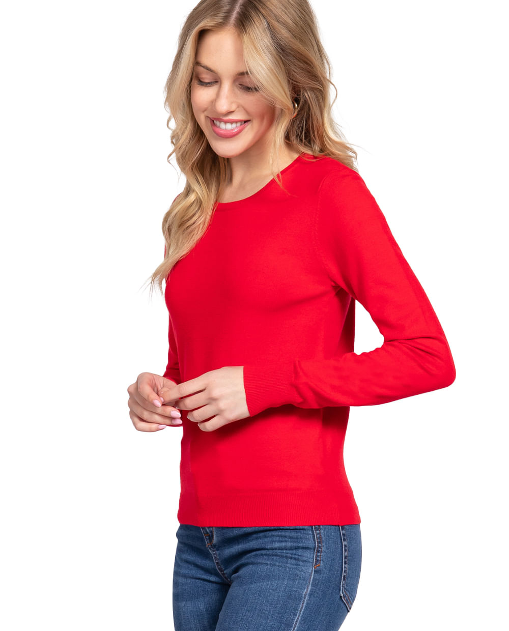 Suéter Active Basic pull over para mujer - Siman El Salvador
