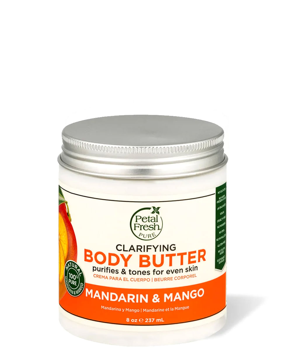 Clarifying Body Butter Mandarin & Mango Crema Corporal 237ml - Siman El ...