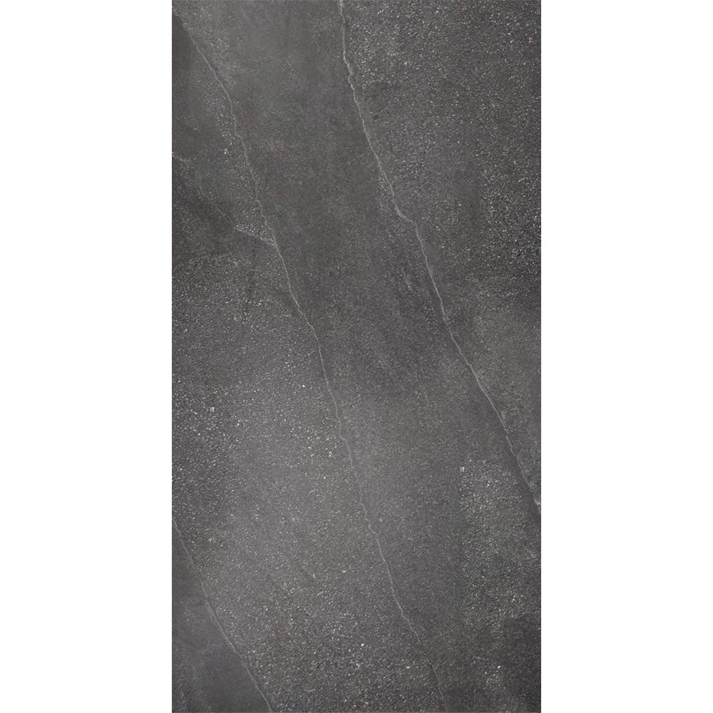 Porcelanato para interiores/exteriores 60x120 maría stone black caja ...