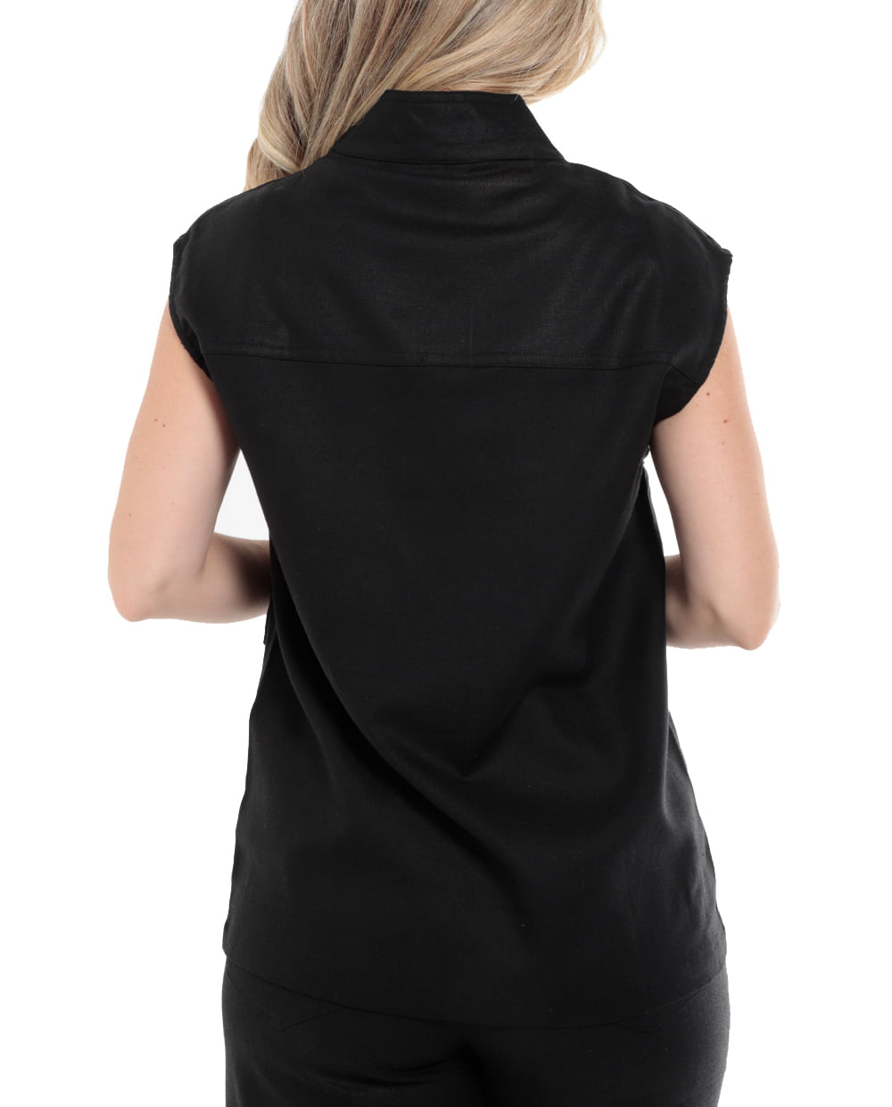 Chaleco Sabrina negro para mujer - Siman El Salvador