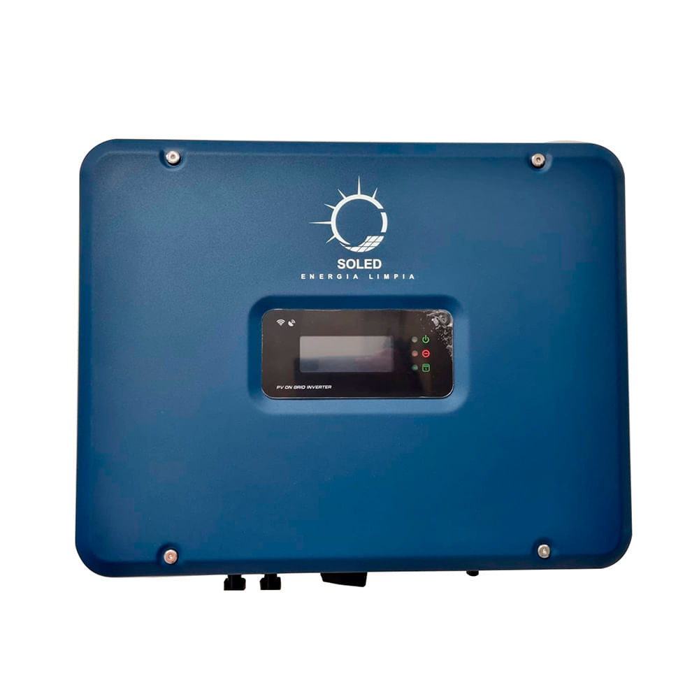 Inversor solar en red Soled potencia 3,000Watts 240VAC - Siman El Salvador