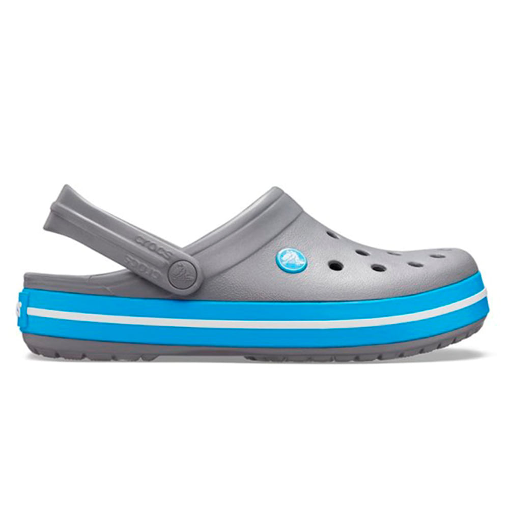 Crocs clásico clog gris/celeste para hombre - Siman El Salvador