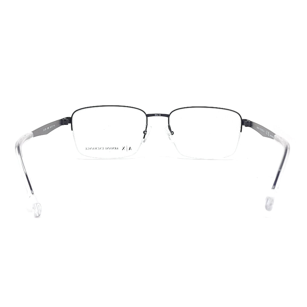 Aro semi al aire cuadrado Armani Exchange metal para hombre - Siman ...