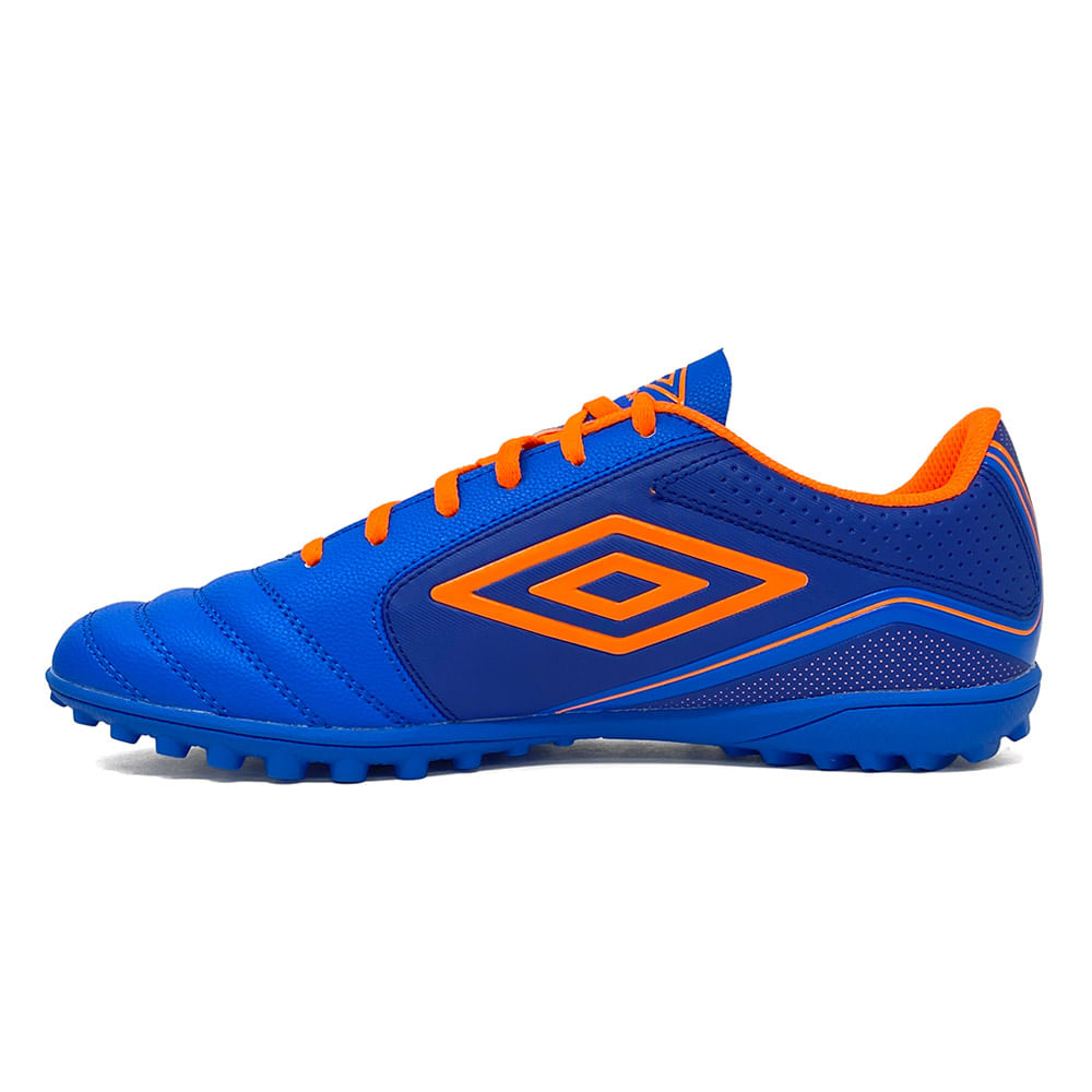 Zapato deportivo Umbro TF color anaranjado/azul para hombre - Siman ...
