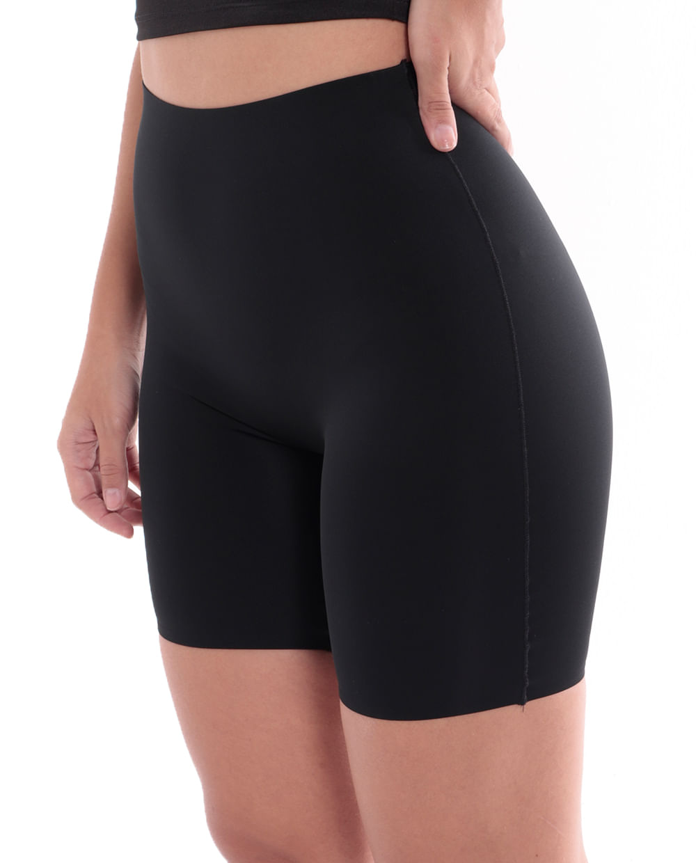 Faja short color negro para dama - Siman El Salvador