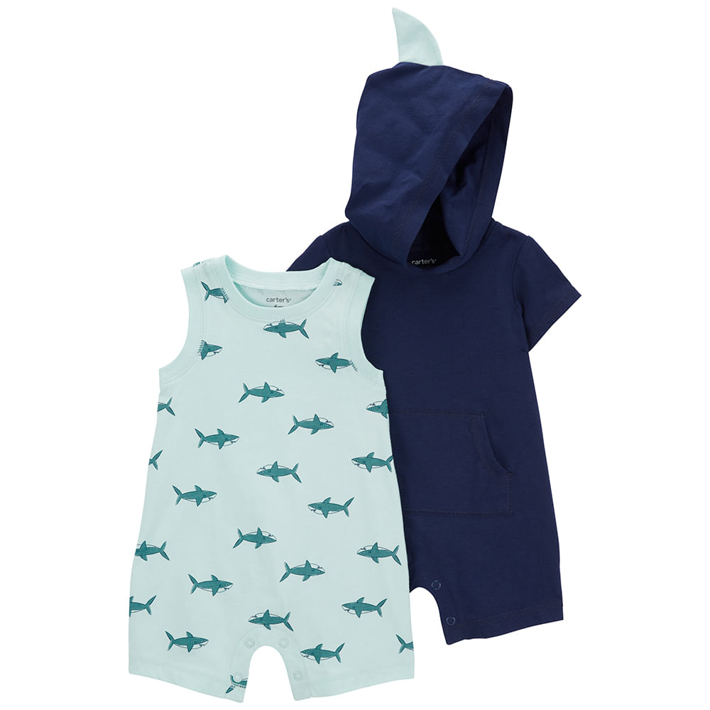 2 pack de rompers para bebe niño - Siman El Salvador