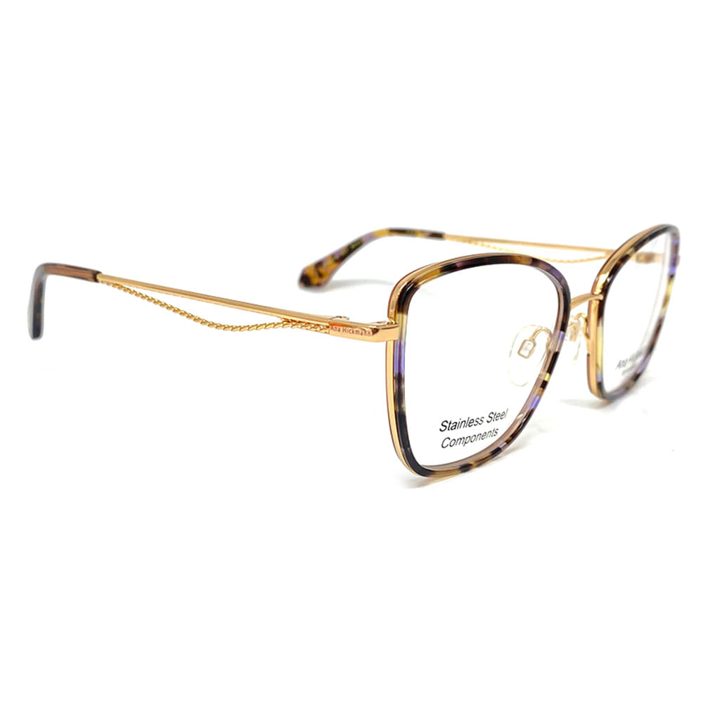 Aro completo cat eye Ana Hickmann metal para mujer - Siman Costa Rica