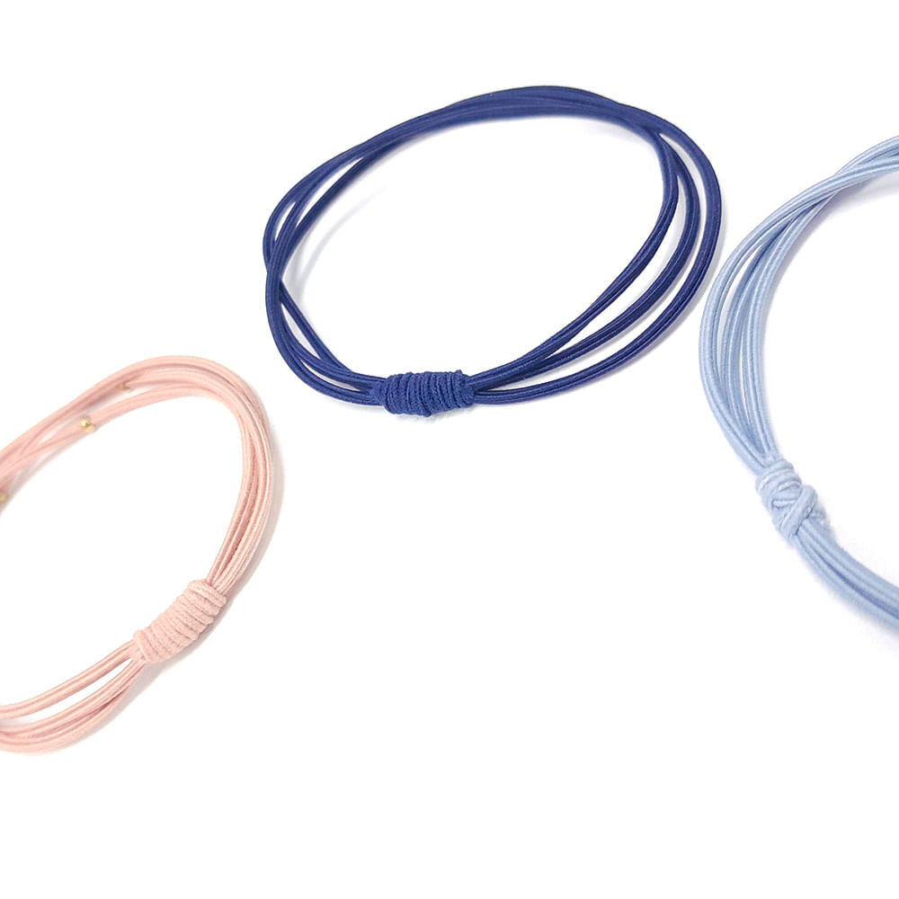 Set de 6 colas para el cabello multicolor para mujer - Siman Nicaragua