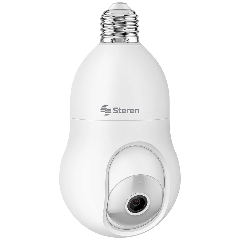 Camara de seguridad smart wi-fi 3 mpx seguidor de movimiento c/socket ...