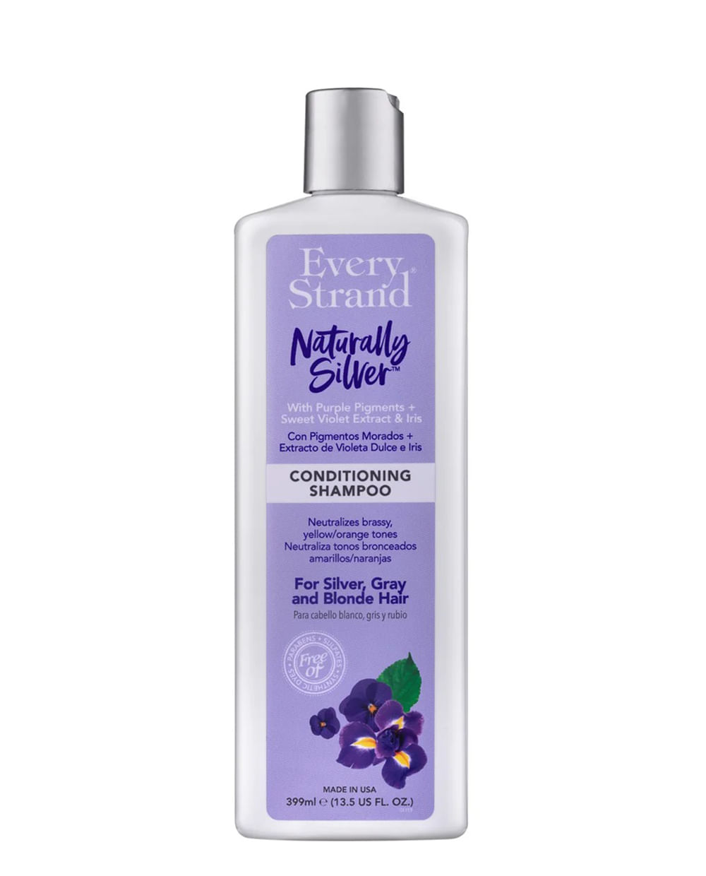 Every Strand Naturally Silver shampoo 13.5oz - Siman El Salvador