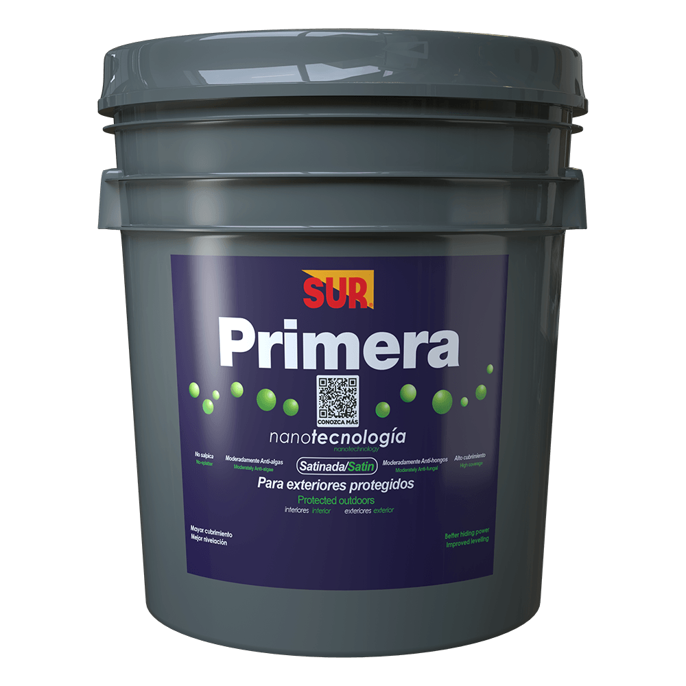 Pintura de agua Sur Primera Satinada - Siman El Salvador