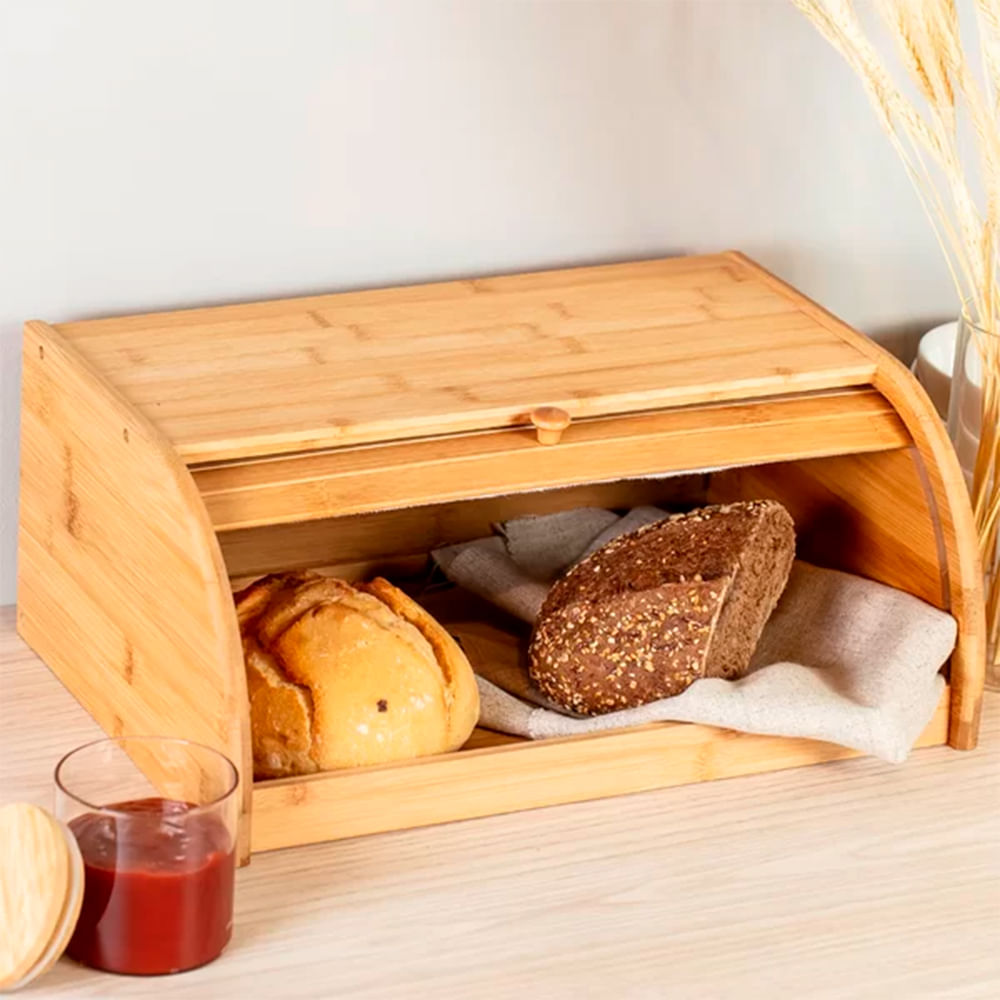 Depósito para guardar pan 40 cm - Siman El Salvador