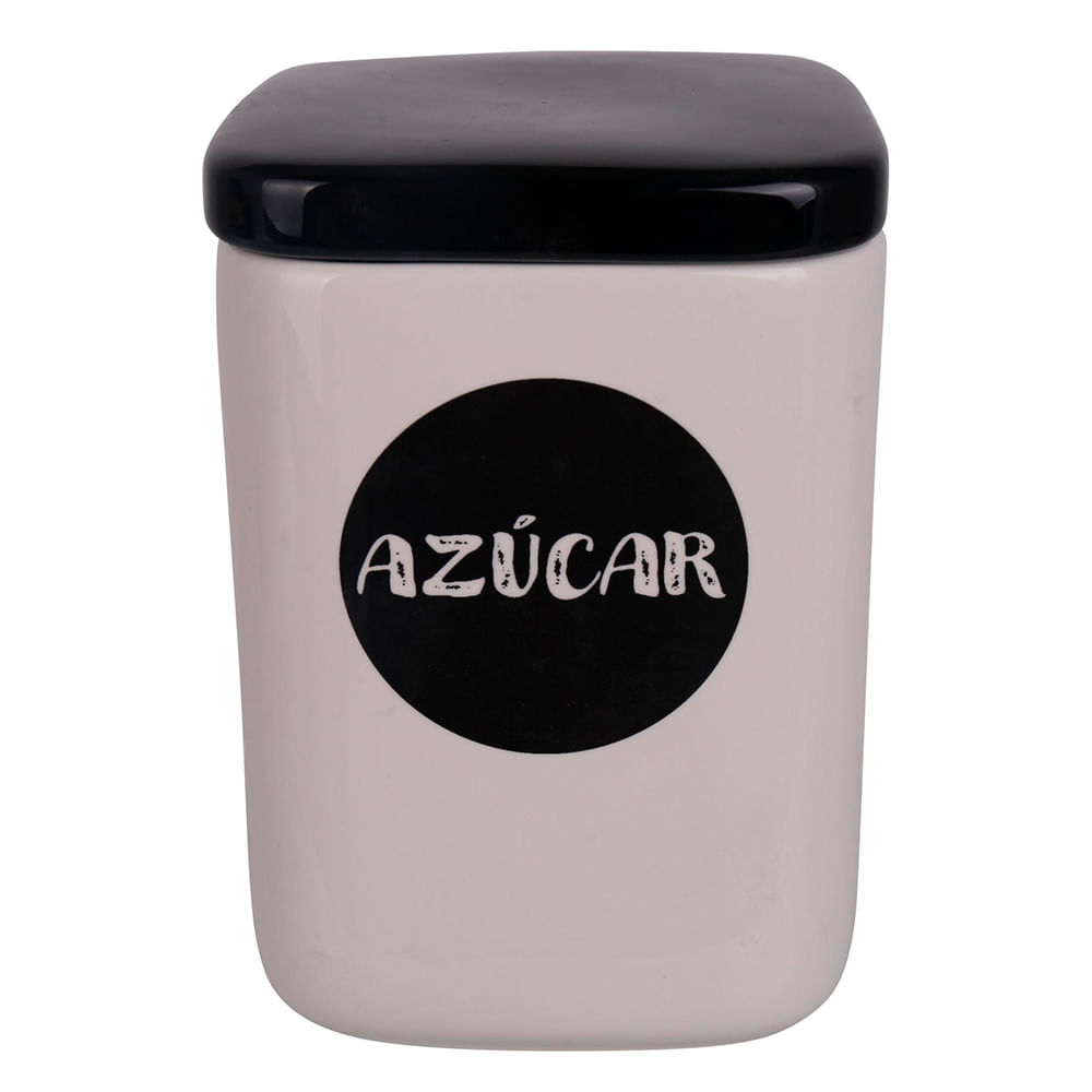 Canister para azúcar con tapa 900ml 10x10x14 cm - Siman Costa Rica