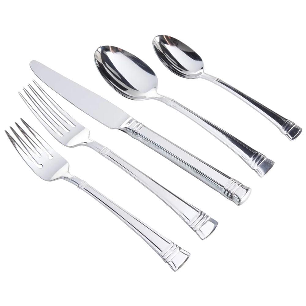 Set de cubiertos de acero inoxidable 20 piezas Godinger - Siman El Salvador