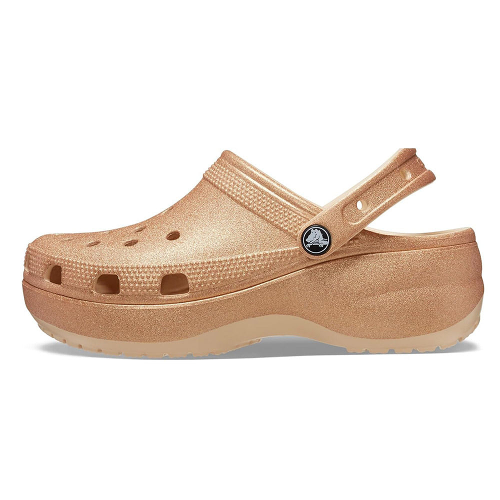 Crocs classic clog color dorado para mujer - Siman El Salvador