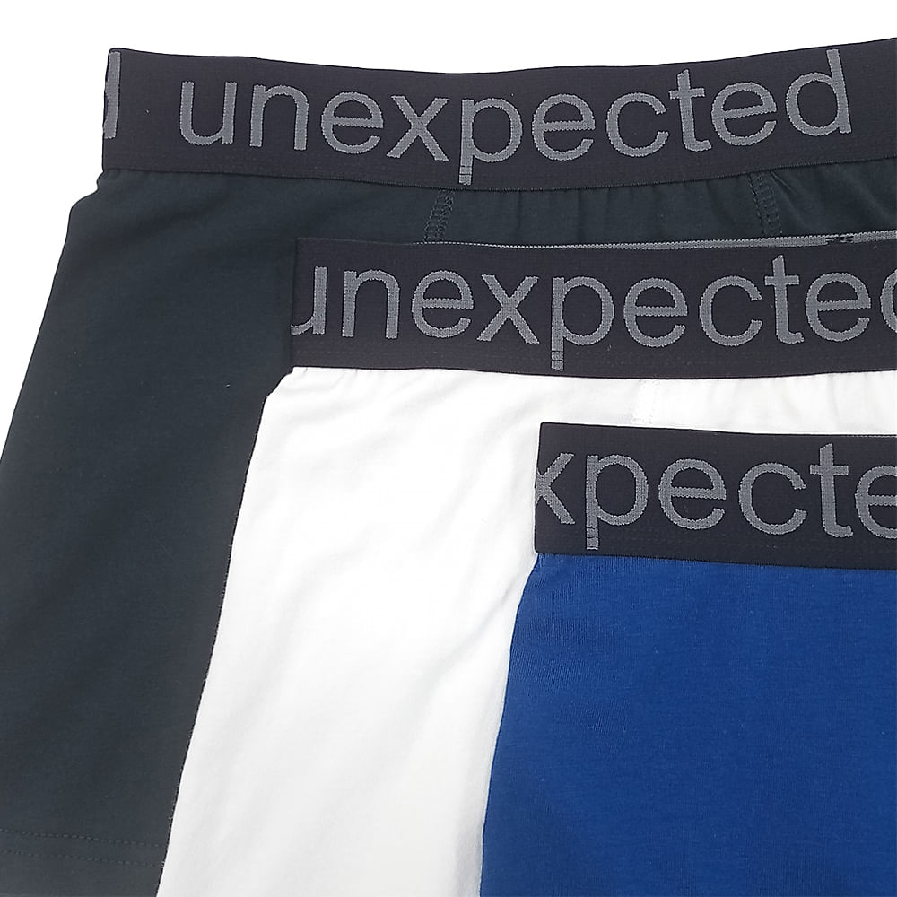 Pack de 3 boxers briefs Unexpected multicolores para hombre - Siman ...