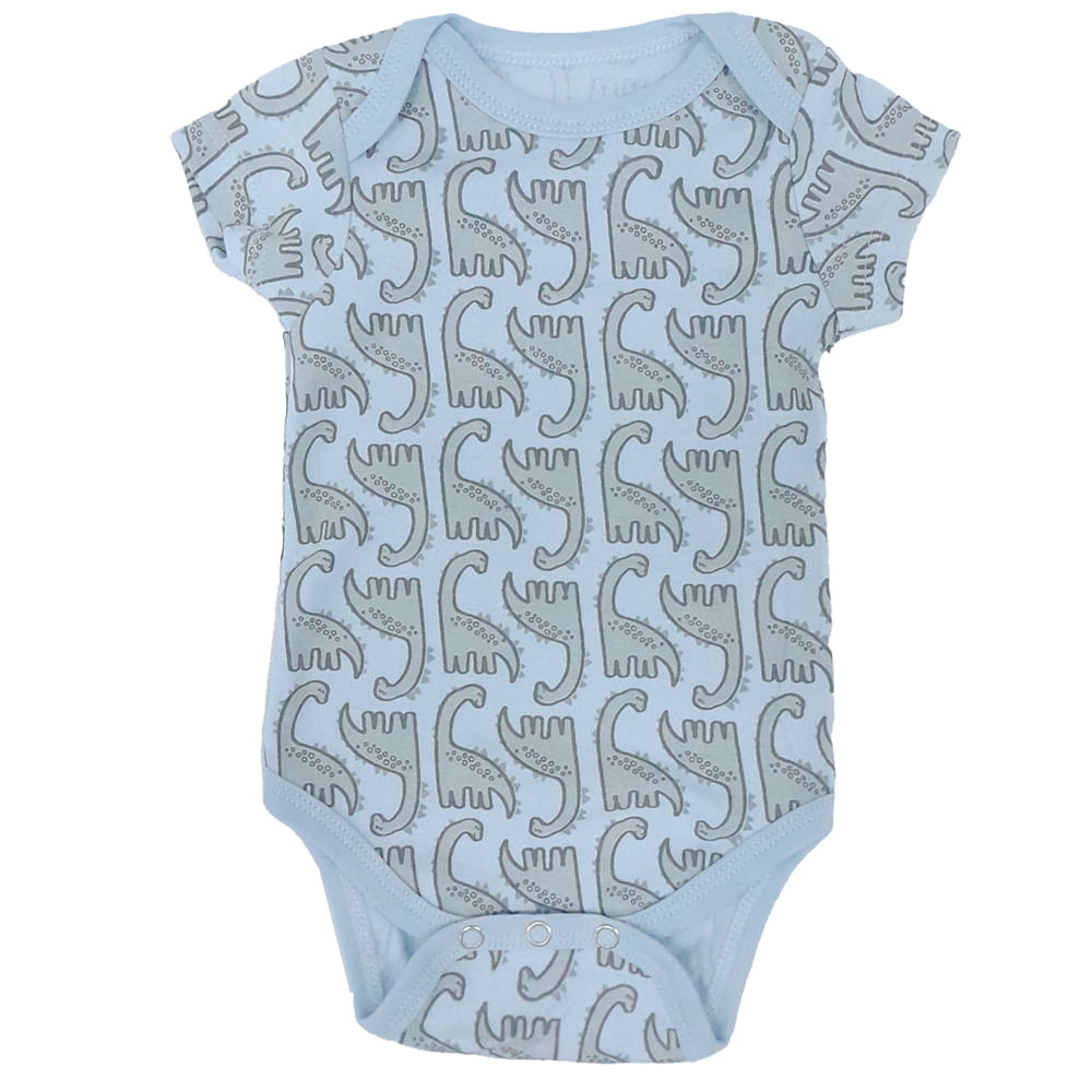 Set de 5 mamelucos multicolor con estampado de animalitos para bebé ...