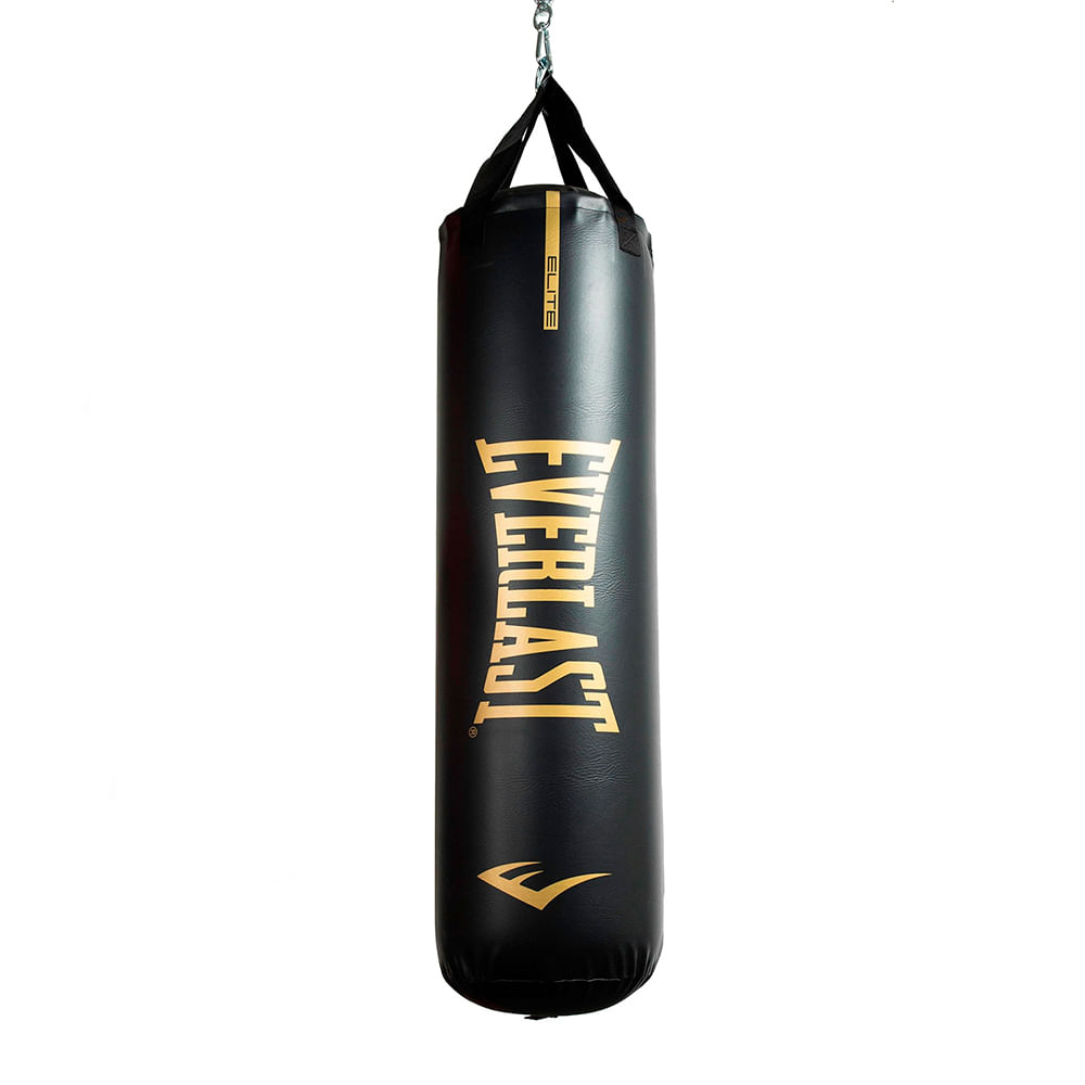 Saco de boxeo everlast 60lb blk/gld 13"x34" - Siman El Salvador