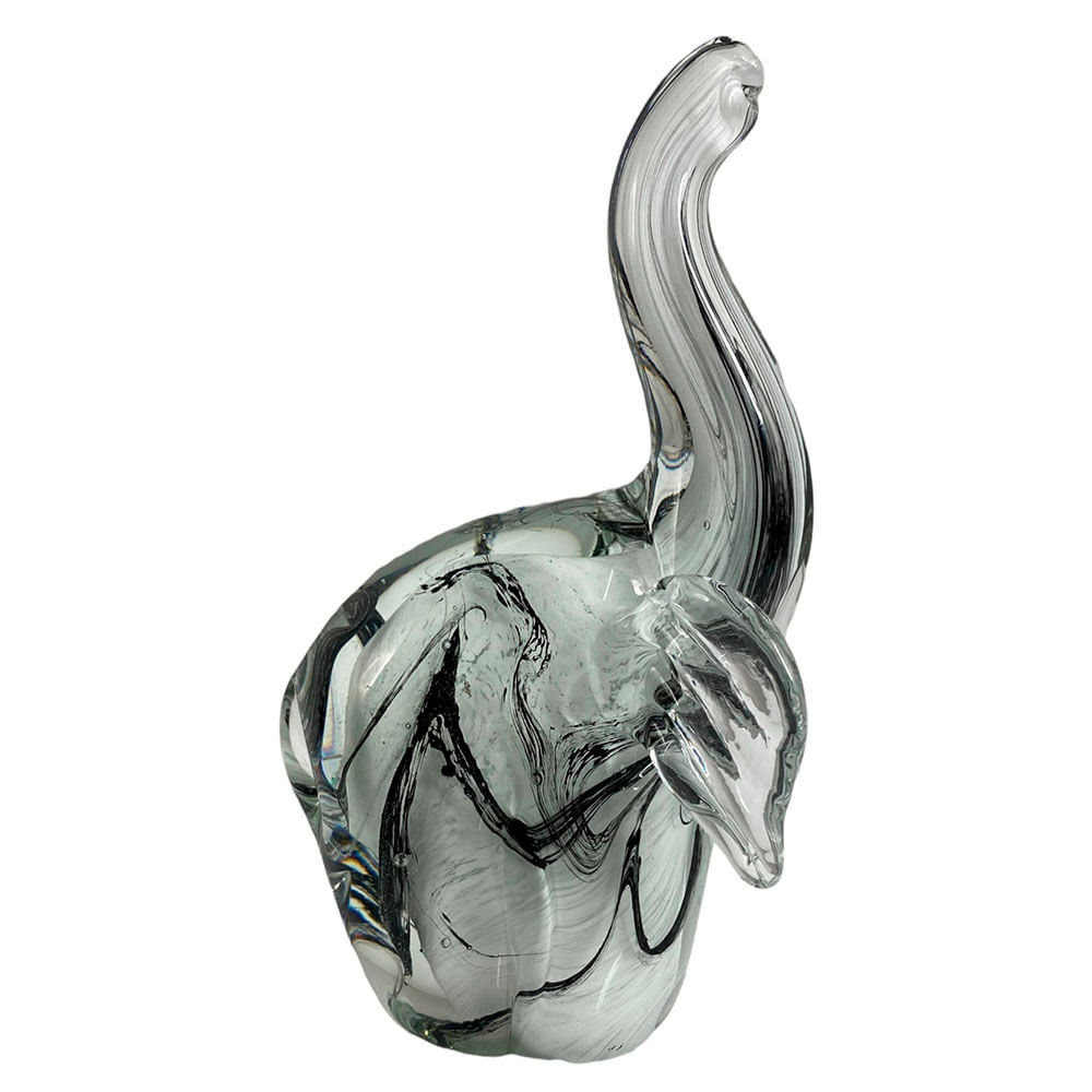Elefante decorativo gris 12.5x10.5x19cm - Siman Guatemala