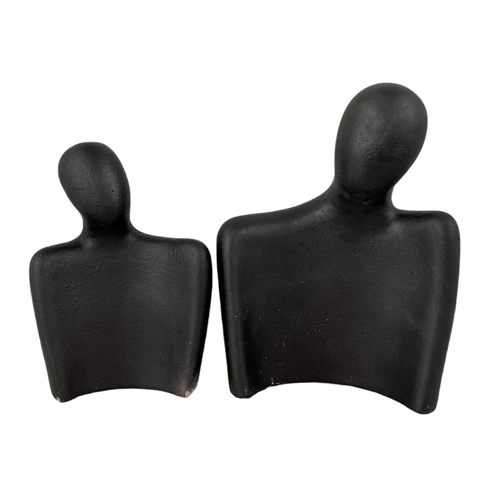 Juego de figuras abstractas 2 piezas 19.5x11x2