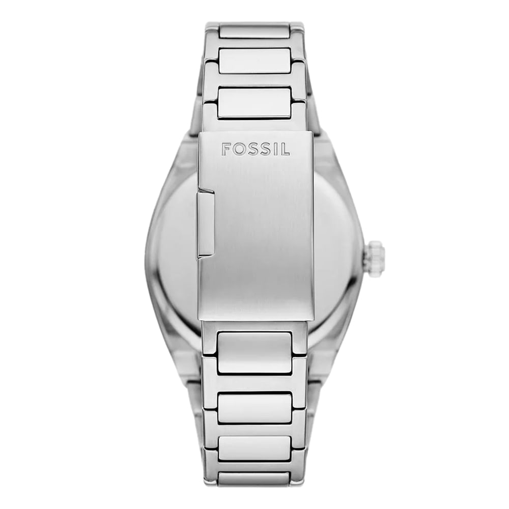 Reloj Fossil análogo metal plateado para hombre - Siman Guatemala