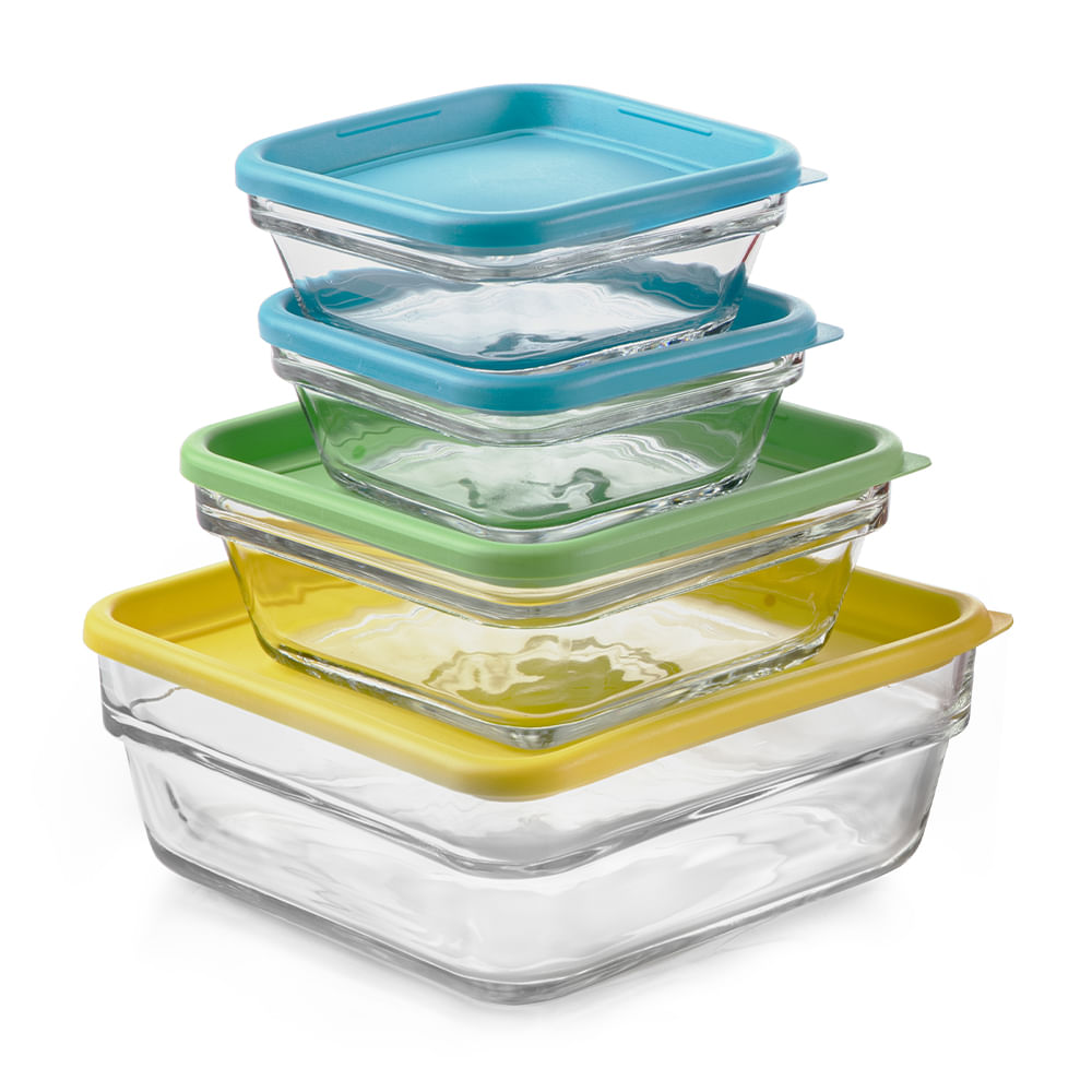 Set de depósitos para guardar comida - Siman Guatemala