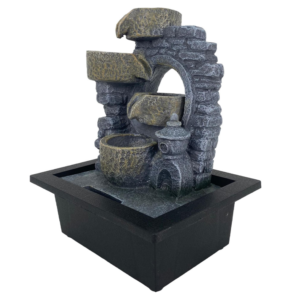 Fuente decorativo con luz 21.3x16.7x26 cm