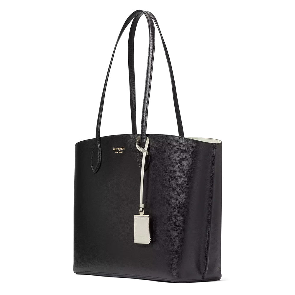 Cartera tote Kate Spade suite color negro para mujer - Siman Guatemala