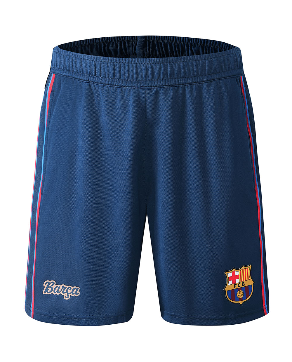 Short deportivo azul Barcelona para hombre - Siman El Salvador