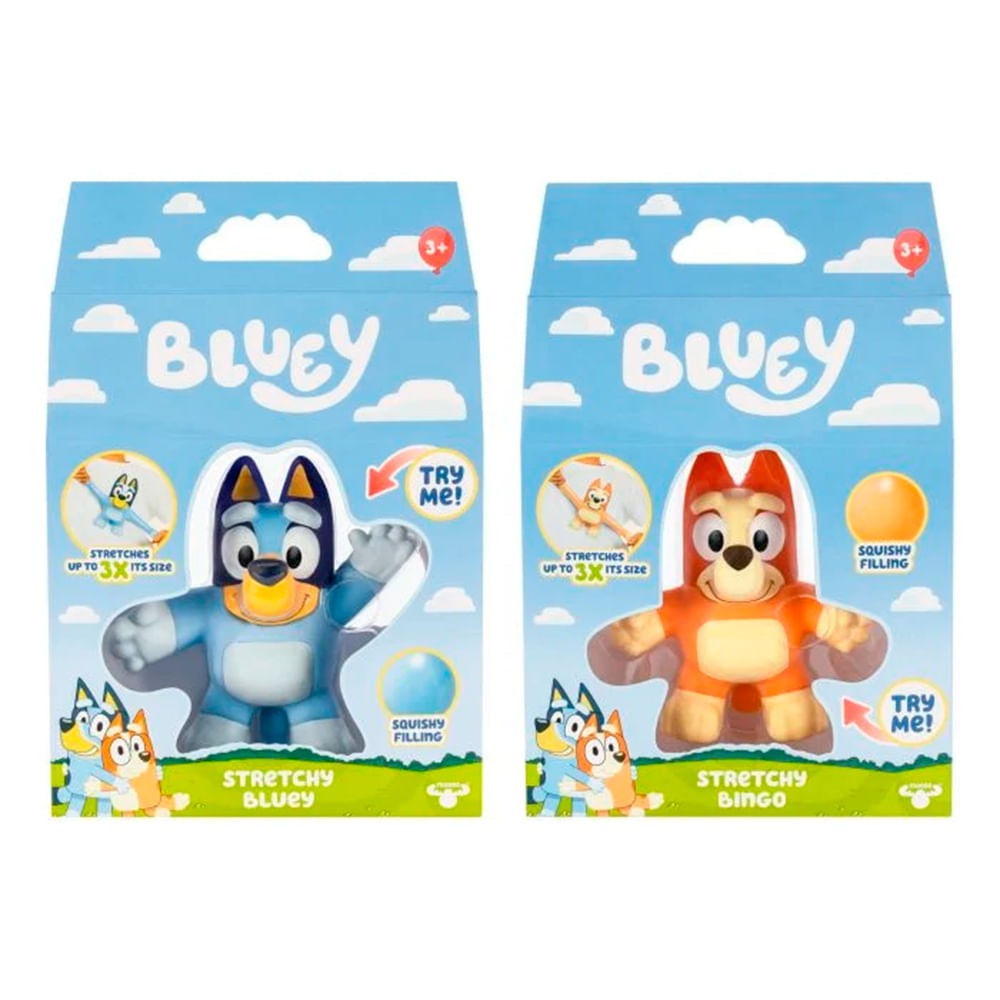 SURTIDO Bluey figura stretchy x 1