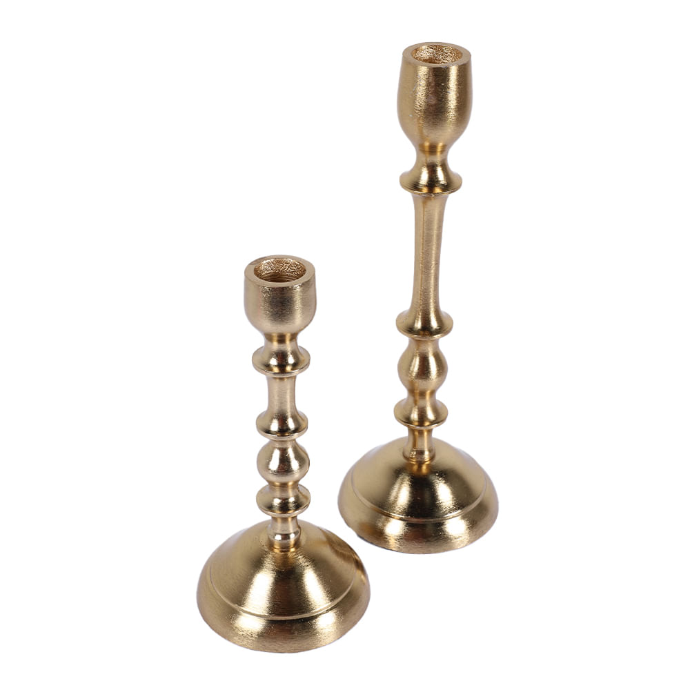 Set de candelabro de metal - Siman Costa Rica