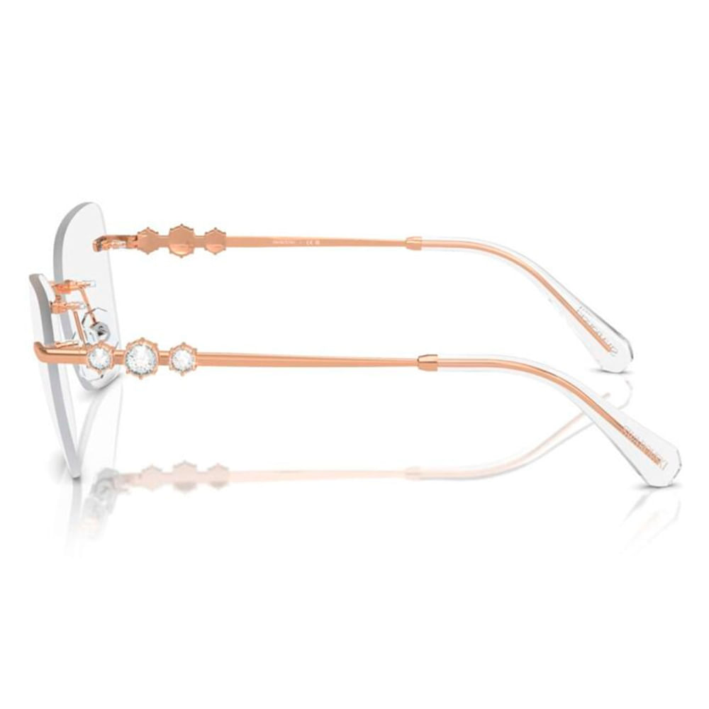Aro al aire cat eye Swarovski metal para mujer