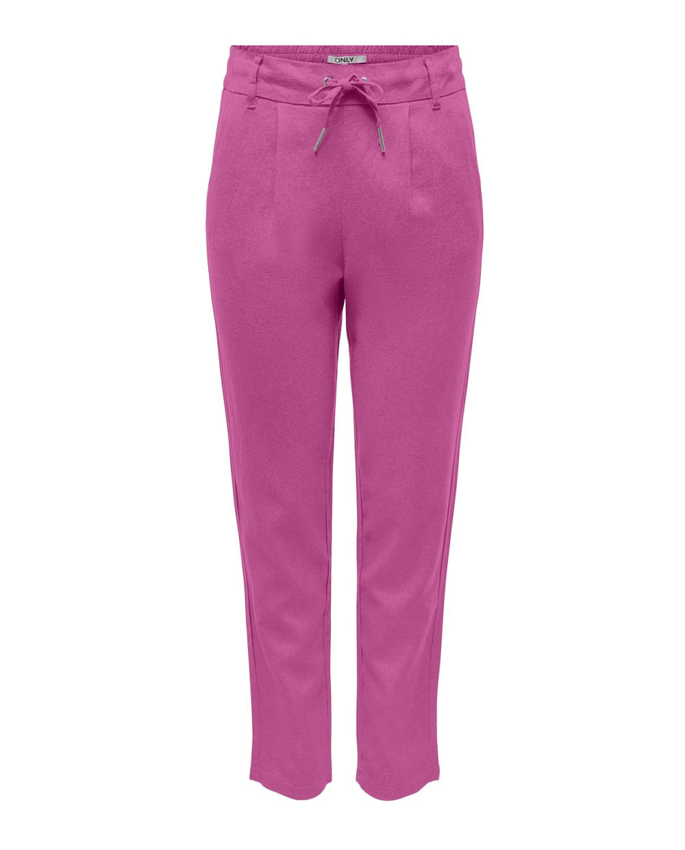 Pantalón Only slim morado de cintura alta con largo 32" para mujer ...