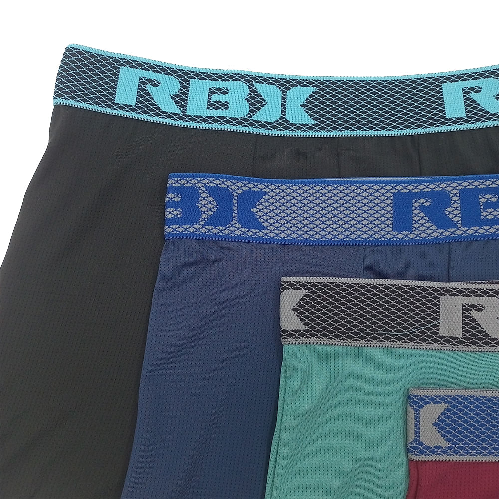 Pack de 4 boxers brief RBX multicolor para hombre