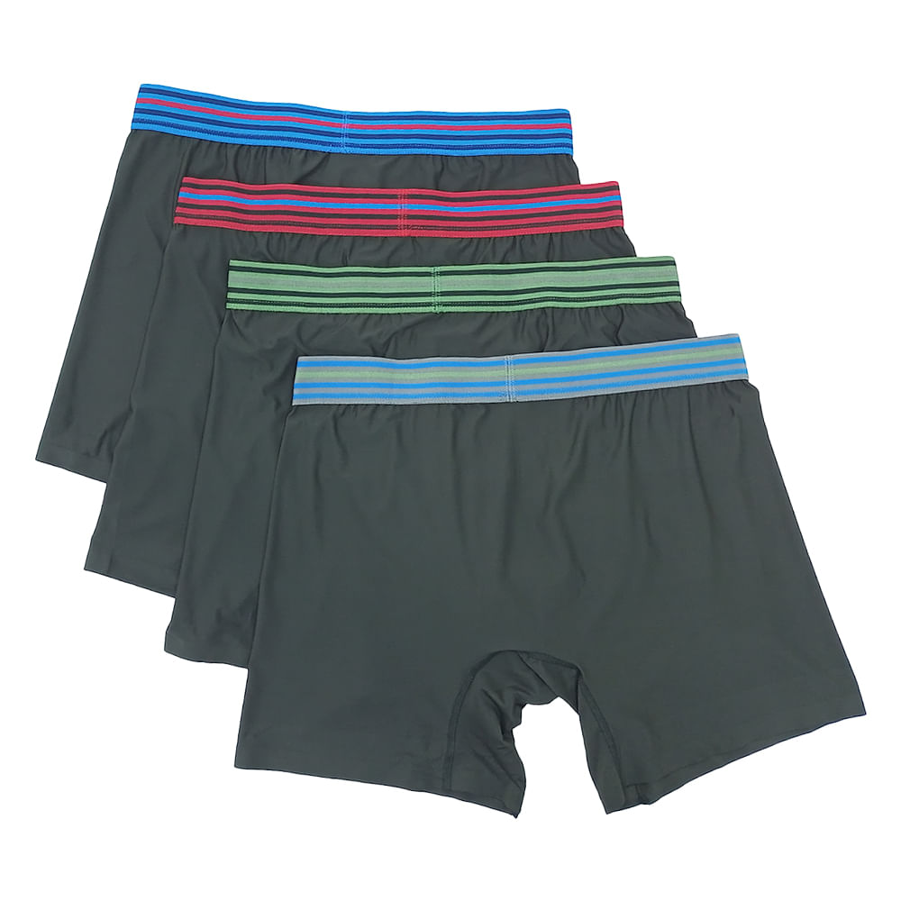 Pack de 4 boxers brief Spyder performance multicolor para hombre ...