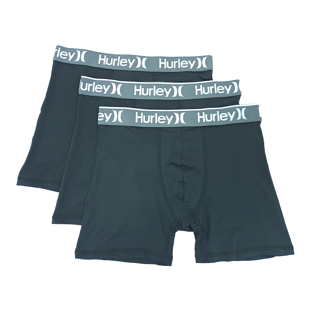 Pack de 3 boxers briefs Hurley multicolor para hombre - Siman El Salvador