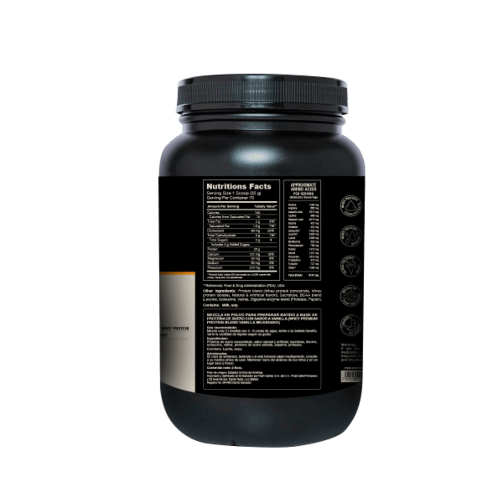 Proteina Premium Whey Vainilla 2LB - Siman El Salvador