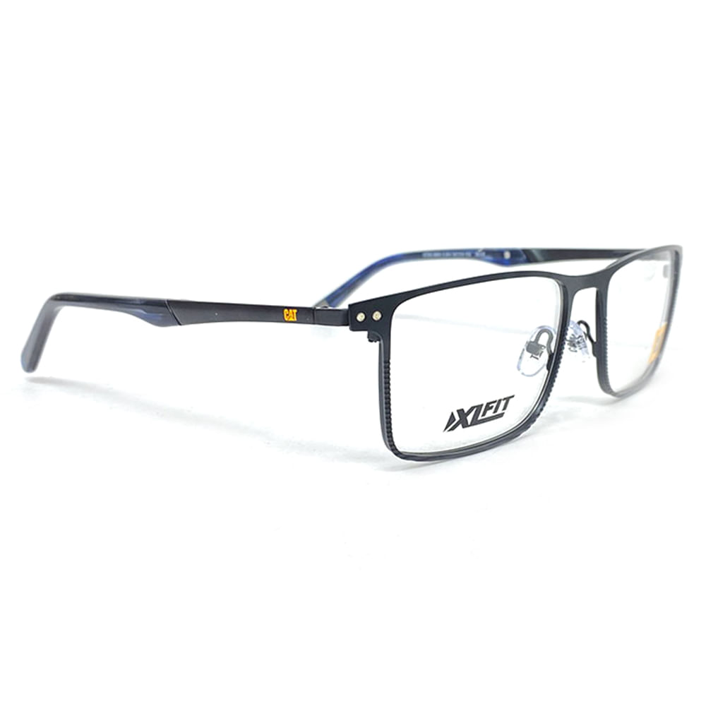 Aro completo clip on rectangular Cat metal para hombre - Siman Costa Rica